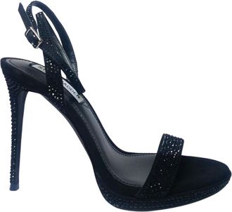 Steve Madden Femme, Chaussures, Noir, Taille: 38 EU sandali Ecopelle