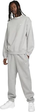 Nike Nike DX1361-063 Solo Swoosh Sweatshirt Homme DK Grey Heather/White Taille M