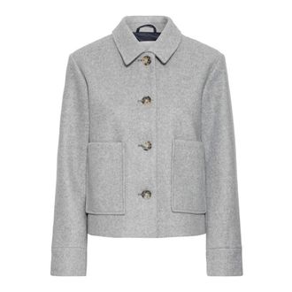 Ichi Ichi, Femme, Vestes, Gris, Taille: 36 FR Ihjannet Ja14 Jacket