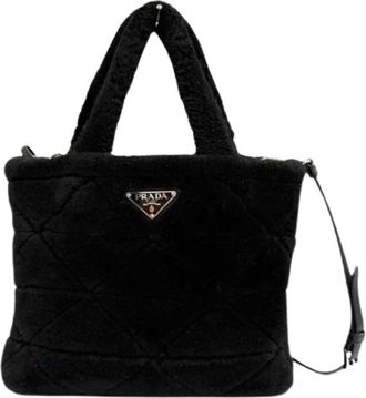 Prada Pre-owned Vintage Pouch Shoulder Bag - Femme - Pre-owned - Noir - Taille: ONE Size