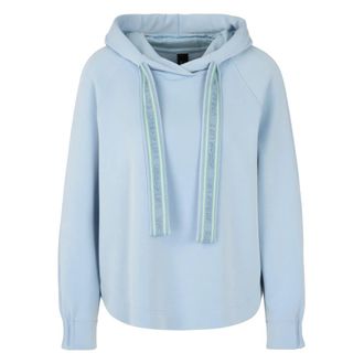 Marc Cain Sportliches Sweatshirt - - Sweatshirts & Hoodies - Damen - Blau - M