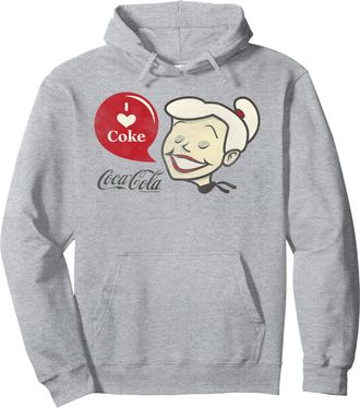 Coca Cola Ware I Love Coke Sketch Pullover Hoodie