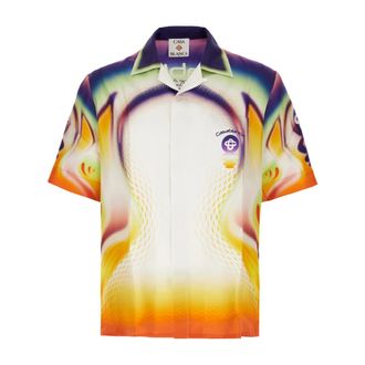 Casablanca Homme, Chemises, Multicolore, Taille: S T-Shirt