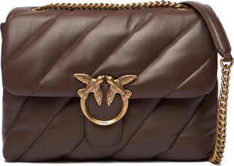 Pinko Handtasche PINKO Love Puff Big Cl AI 25-26 PLTT 100037 A0F2 Braun