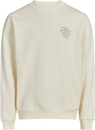 Les Deux Sweatshirt &agrave; imprim&eacute; en coton