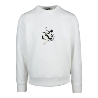Emporio Armani Sweatshirt - - Sweatshirts & Hoodies - Herren - Wei&szlig; - M