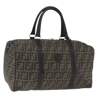 Fendi Pre-owned Vintage Canvas Weekender - - Pre-owned - Damen - Braun - ONE SIZE