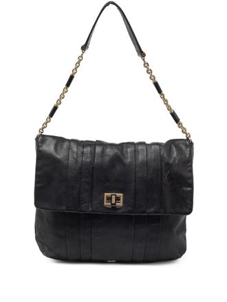 Anya Hindmarch sac port&eacute; &eacute;paule en cuir de veau Gracie - Noir