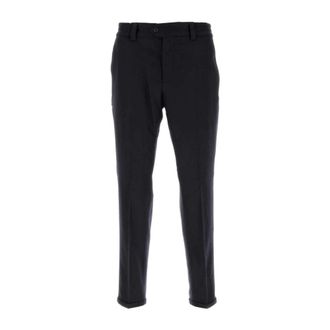 Pantaloni Torino Homme, Pantalons, Bleu, Taille: W34 Pantalon de costume en m&eacute;lange de laine