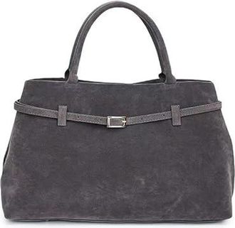 Generic Sac fourre-tout tendance en daim pour femme - Sac fourre-tout en daim - Sac &agrave; main fourre-tout - Sac &agrave; bandouli&egrave;re pour le travail quotidien et les vo