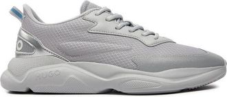 HUGO BOSS Hugo Sneakers Leon Runn Ripstop 50517154 Silberfarben