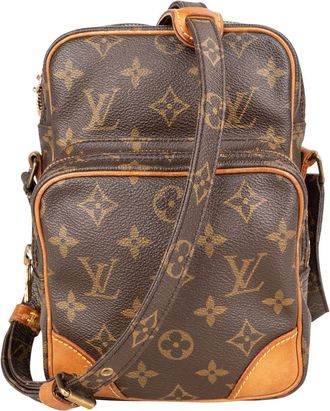 Louis Vuitton Crossbody Bags - Louis Vuitton Canvas Monogram Amazon Crossbody Bag - Gr. unisize - in Braun - f&uuml;r Damen