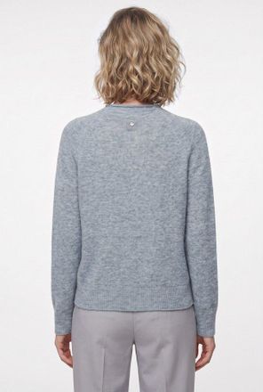 HUGO BOSS Strickpullover Fesperanasy Premium Damenmode aus Woll-Mix mit Alpaka