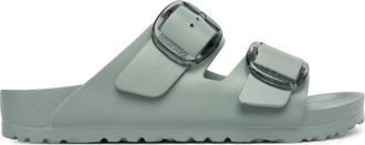 Birkenstock Pantoletten Birkenstock Arizona Stealth Buckle 1031301 Gr&uuml;n