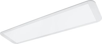 Ledvance Pendelleuchte mit direkter und indirekter Lichtausstrahlung | energiesparend, 36W, warm wei&szlig;, aus schmales Aluminiumgeh&auml;use, rechteckig, | PANEL D/I 1