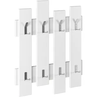 Decortie Porte-manteau mural blanc H79xL64xP4 cm