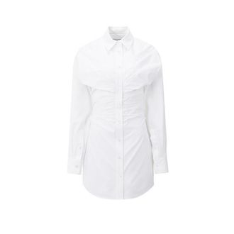 Alexander Wang Robe chemise en popeline de coton