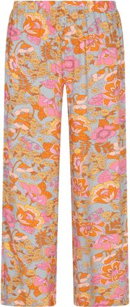 Usha Hose Frauen steingrau mehrfarbig