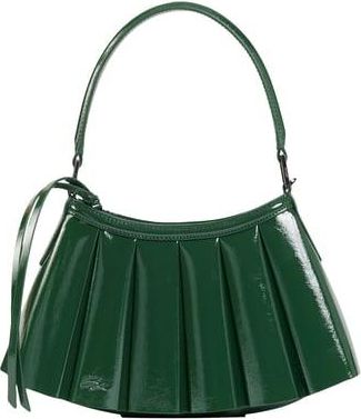 Lacoste Petit sac &agrave; main Lenglen en cuir verni