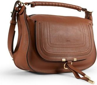 Chlo&eacute; Petit sac &agrave; main Marcie en cuir de veau souple