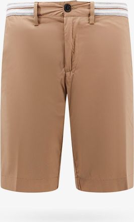 Nugnes Cotton blend bermuda shorts with elastic waistband - NUGNES 1920 - gender_Man