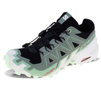 Salomon Speedcross 6 Wide 417440, Mens Running Shoes, Black, 41 1/3 EU