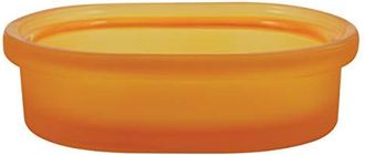 Spirella Seifenschale Glas dekorative Badausstattung Seifenablage Yoko Ma&szlig;e: 13,3 x 9,8 x 4 cm - Gelb