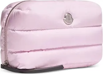 Moncler Quilted Clutch - Pink