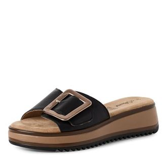 s.Oliver Femme Damen 5-27203-44 Mules, Nappa Noir, 37 EU