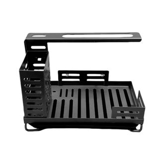 Generico Spülbecken-Organizer - höhenverstellbarer Spülbecken-Organizer | Geschirrtrockner mit Abtropfschale | Abtropfgestell für Geschirr