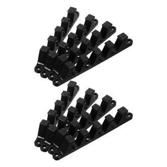 Soimiss Verstellbarer Kunststoff Stuhlschnallenhalter 5 Fach f&uuml;r Gartenm&ouml;bel Liegestuhl Ersatzteil Wetterfest Klappbar f&uuml;r Camping und Terrasse