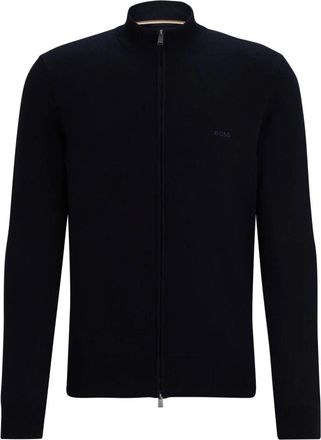 HUGO BOSS Palano-L Cardigan - - Knitwear - Herren - Blau - M