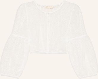 Kr&uuml;ger Kr&uuml;ger Dirndlbluse Aus Spitze Mit 3/4-Arm weiss