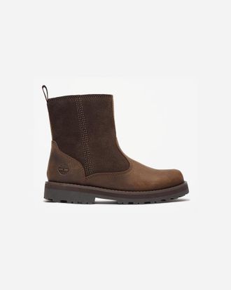 Timberland Warm gef&uuml;tterter Courma Kid Boot f&uuml;r Kinder in Dunkelbraun, Braun, Gr&ouml;&szlig;e