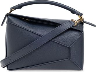 Loewe Kleine Puzzle Handtasche - Blau