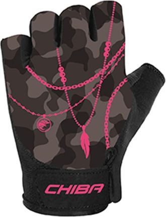 Chiba Gloves Lady Shine Gr&ouml;&szlig;e S, Farbe dunkelgrau