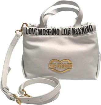 Love Moschino Damen Jc4228pp0gkj110a Handtasche, Weiß