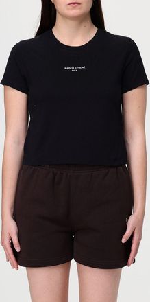 Maison Kitsun&eacute; T-Shirt MAISON KITSUN&Eacute; Femme couleur Noir