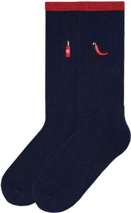 Von Jungfeld Socken Mix & Match Socken mit Stickmotiven