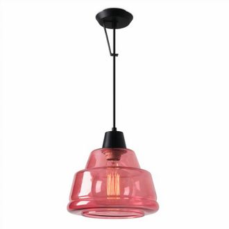 Leds - C4 Leds-c4 - Luminaire suspendu mural / d&ocirc;me &agrave; 1 lumi&egrave;re, magenta, E27