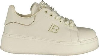 Laura Biagiotti Femme, Chaussures, Blanc, Taille: 37 EU Baskets