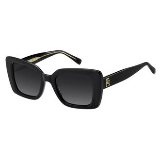 Tommy Hilfiger Cat Eye Sonnenbrille - - Accessories - Damen - Schwarzk - 51 MM