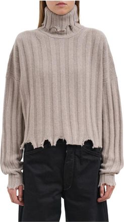 Isabel Benenato Isabel Benenato, Femme, Pulls, Gris, Taille: 38 FR Muk13F25Pumice