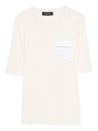 Fabiana Filippi t-shirt &agrave; col rond - Tons neutres