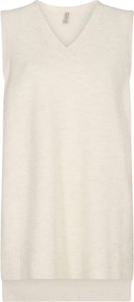 Soyaconcept Soyaconcept Womens SC-Nessie Waistcoat, 91620 Cream Melange, Large