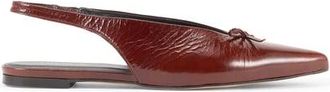 Saison 1865 Slingbacks Fatal en cuir verni