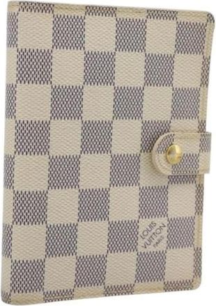Louis Vuitton Pre-owned Couverture dagenda - Femme - Pre-owned - Blanc - Taille: ONE Size