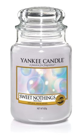 Yankee Candle Company Duftkerze im Glas (gro&szlig;) | Sweet Nothings | Brenndauer bis zu 150 Stunden
