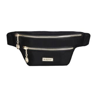 Kazar Damen schwarze H&uuml;fttasche - - Bags - Damen - Schwarzk - ONE SIZE