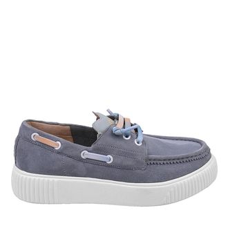 Crickit Slipper & Pantoletten - Halbschuh TINA - Gr. 37 (EU) - in Blau - f&uuml;r Damen